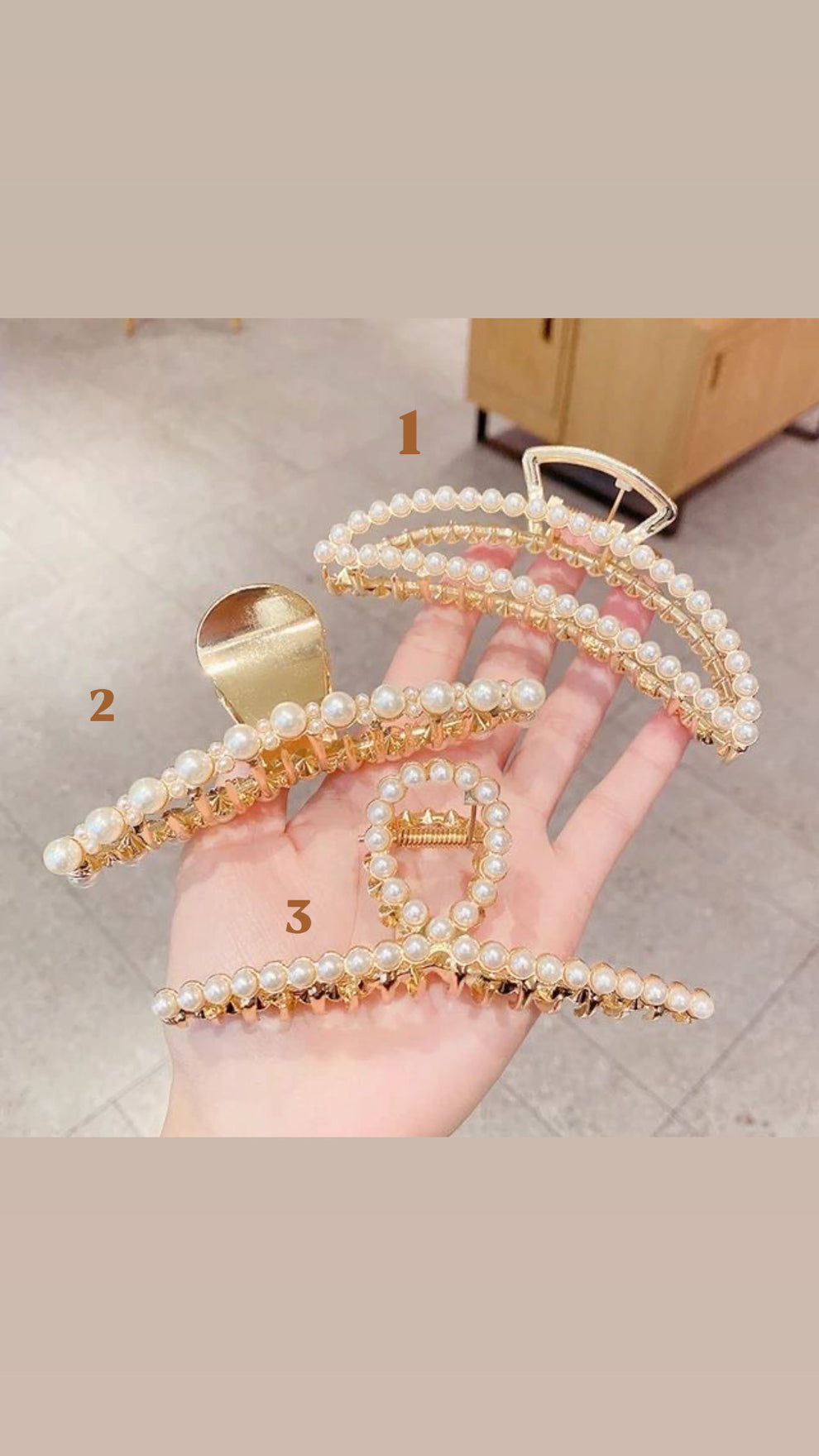 035 LARGE METAL CLAW CLIP – cherrypakistan